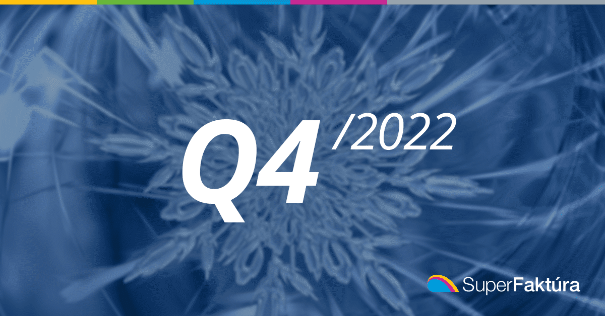 Novinky v SuperFaktúre – Zima 2022 - SuperFaktúra.sk